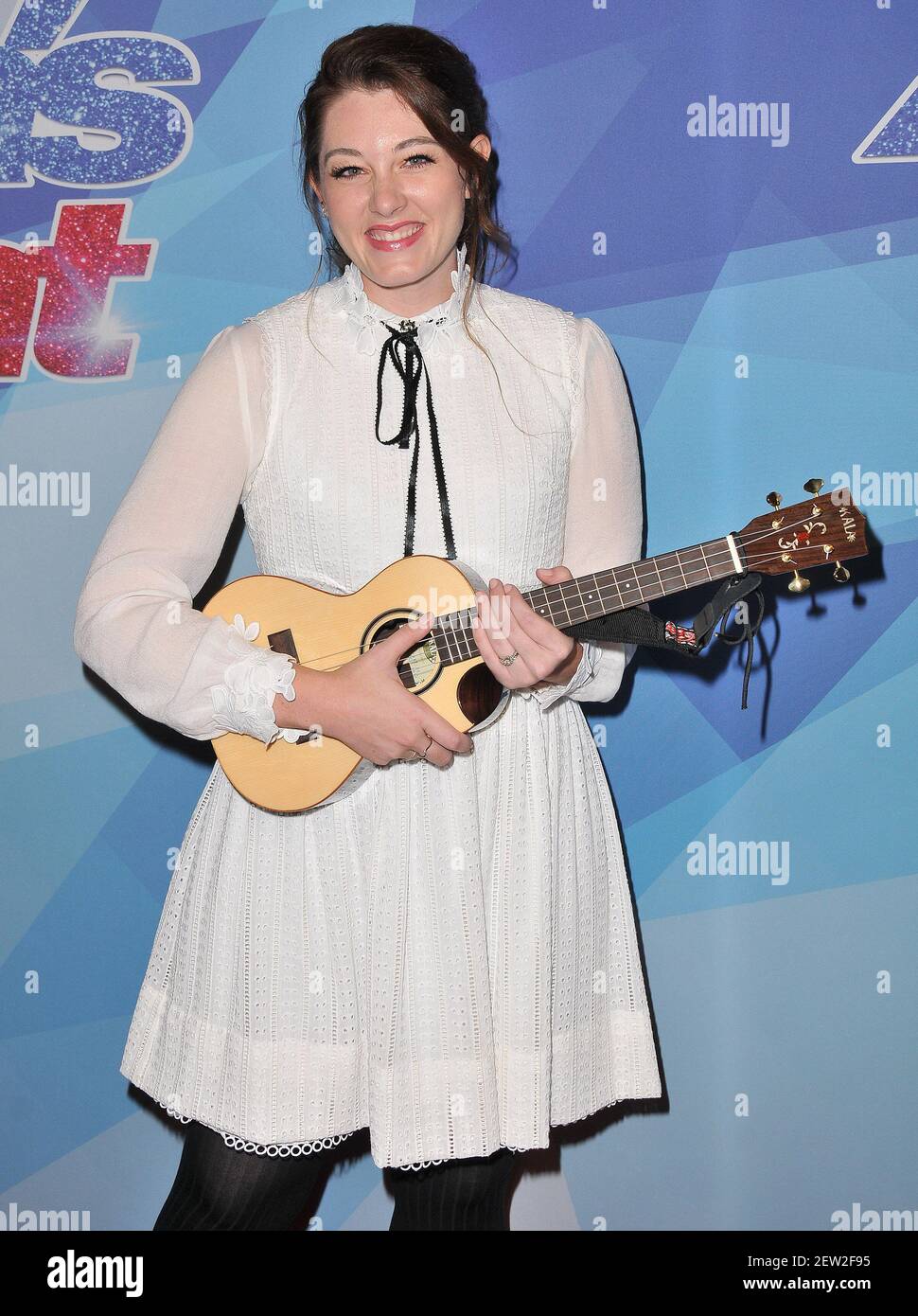 Singer Mandy Harvey at the NBC "America's Got Talent" Season 12 Live ...