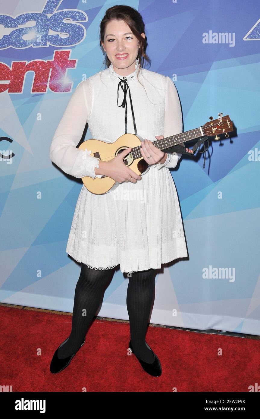 Singer Mandy Harvey at the NBC "America's Got Talent" Season 12 Live ...