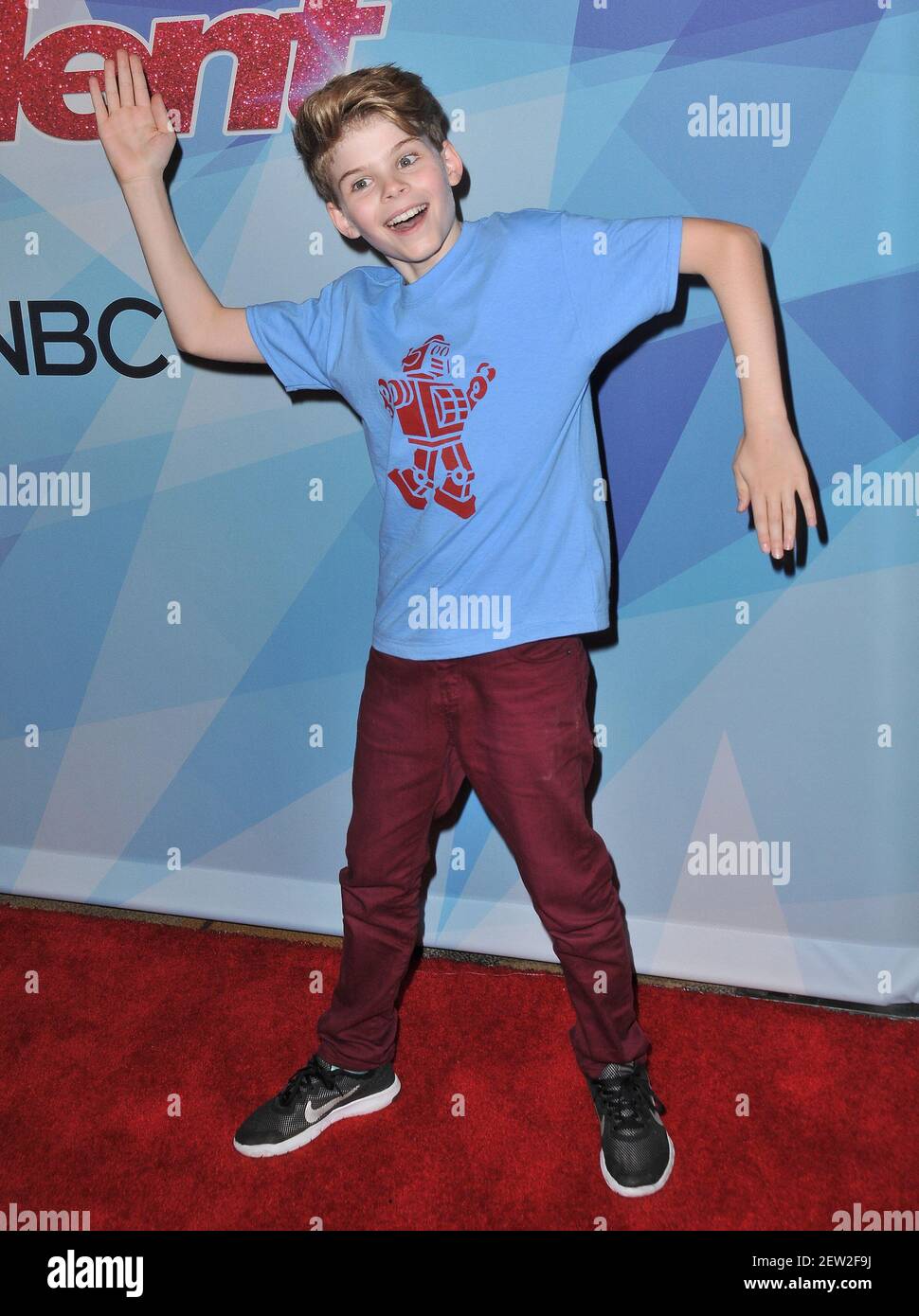 Dancer Merrick Hanna at the NBC "America's Got Talent" Season 12 Live ...