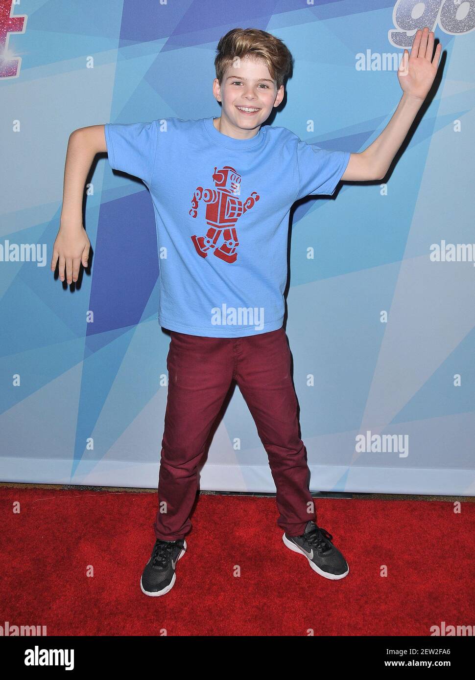 Dancer Merrick Hanna at the NBC "America's Got Talent" Season 12 Live ...