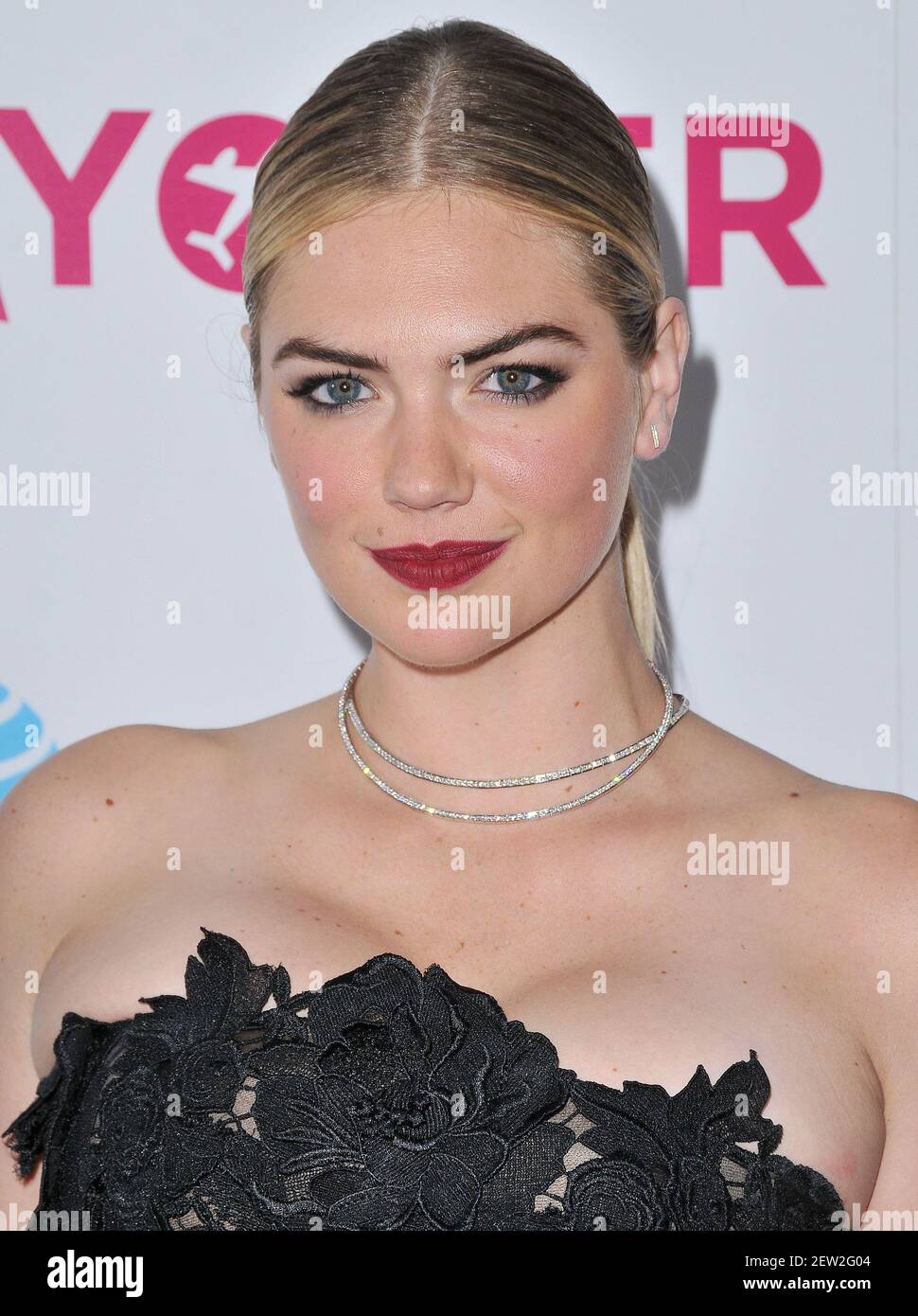 Kate Upton arrives at "The Layover" Los Angeles Premiere held at the ...
