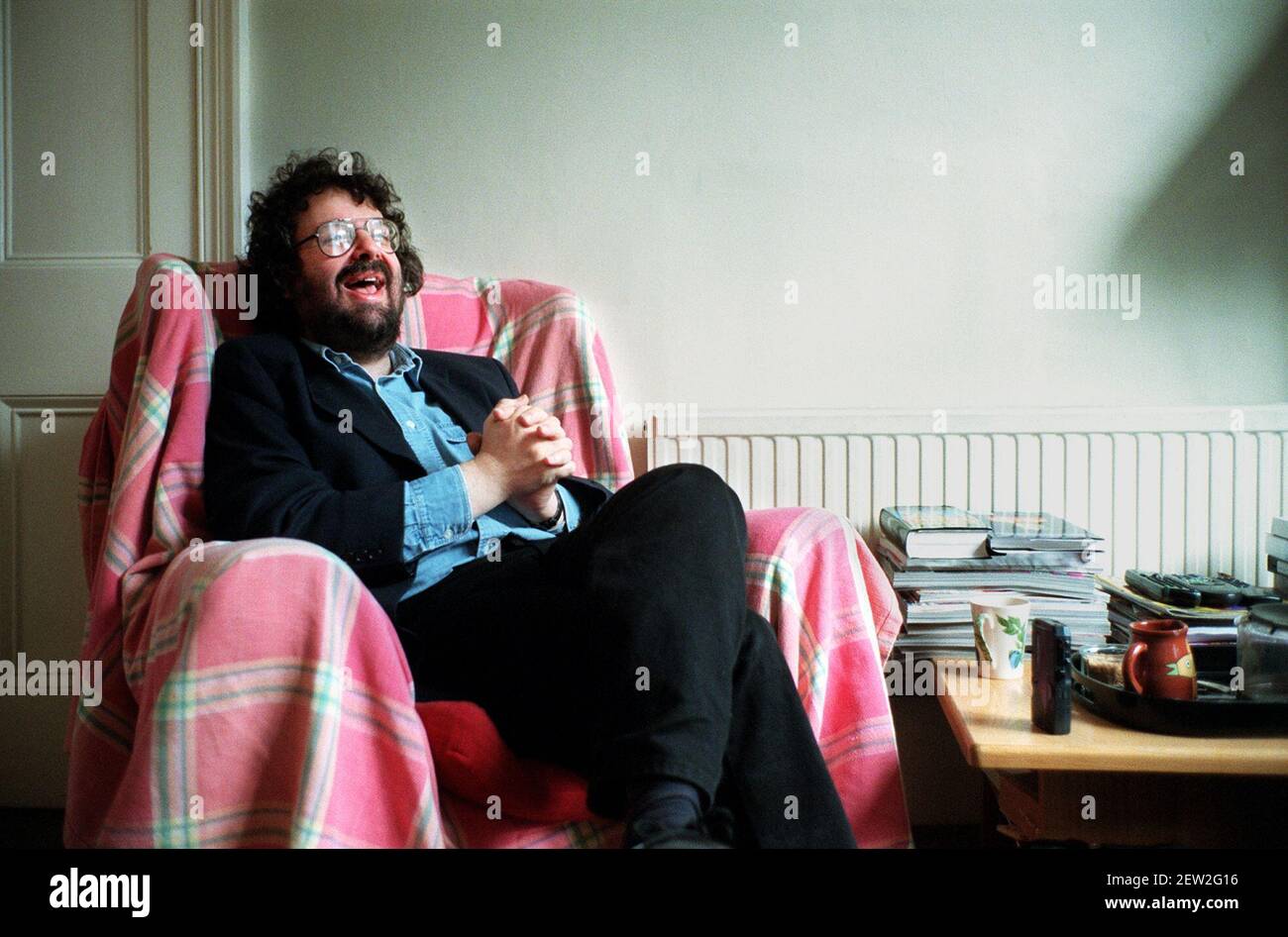 Stephen Poliakov at his London home January 1999 Stock Photo - Alamy