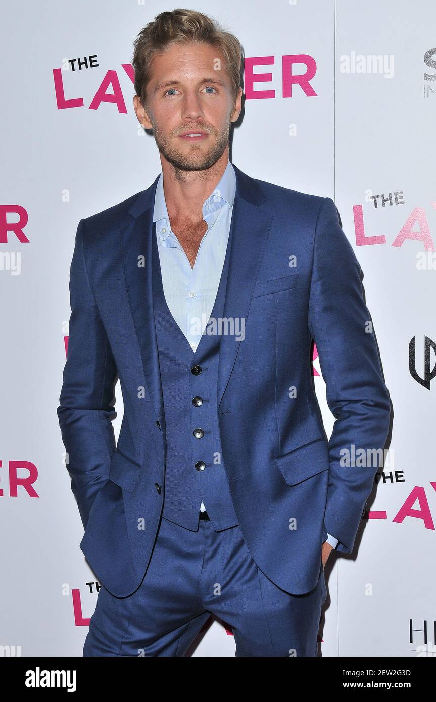 Matt Barr arrives at "The Layover" Los Angeles Premiere held at the ...