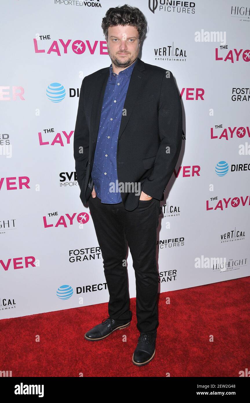 Matt Jones arrives at "The Layover" Los Angeles Premiere held at the ...