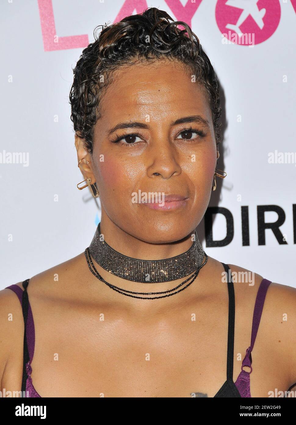 Daphne Wayans arrives at "The Layover" Los Angeles Premiere held at the ...