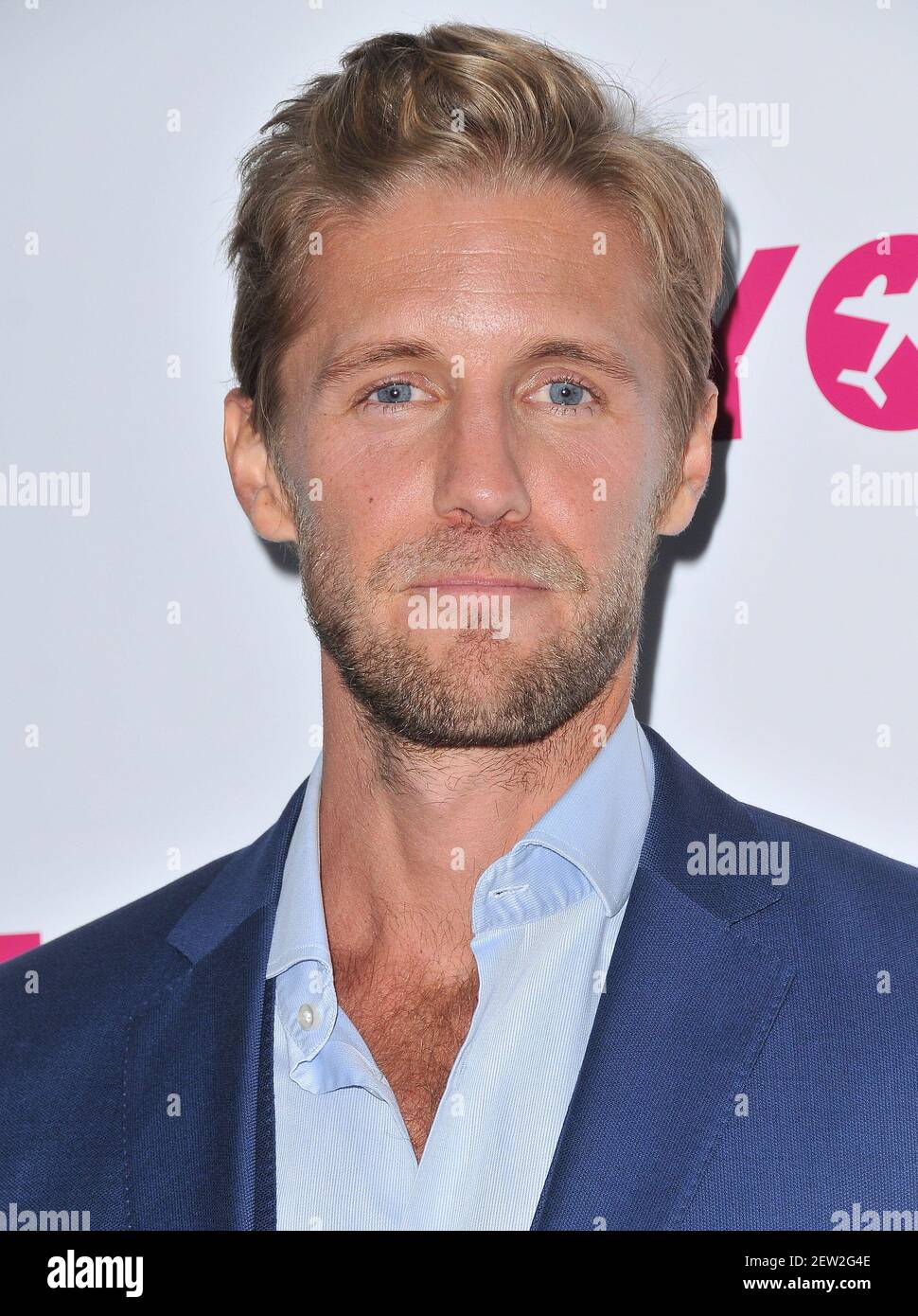 Matt Barr arrives at "The Layover" Los Angeles Premiere held at the ...