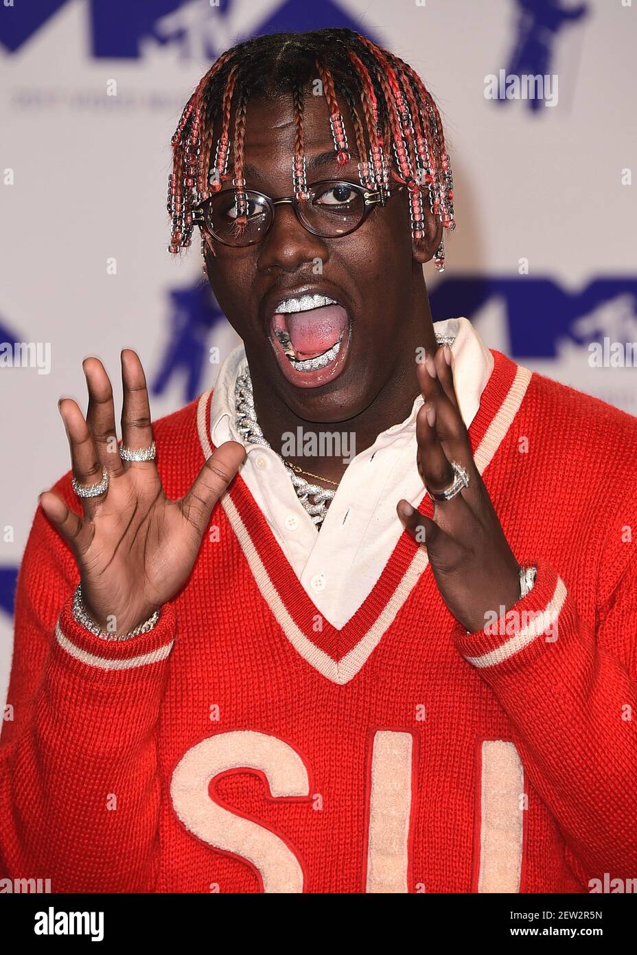 LOS ANGELES - AUGUST 27: Lil' Yachty at the 2017 'MTV Video Music ...