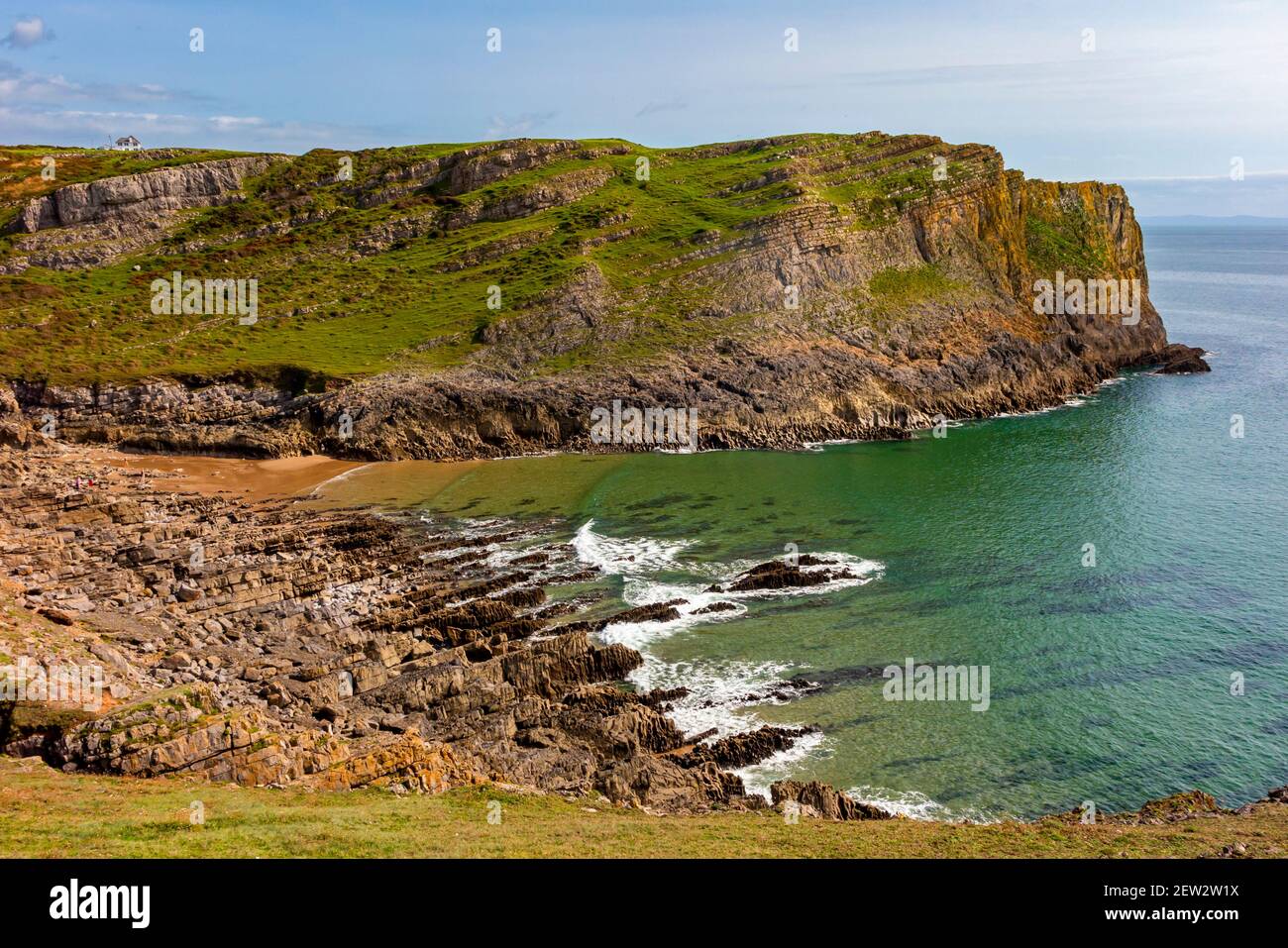 Mewslade bay on south western hi-res stock photography and images - Alamy