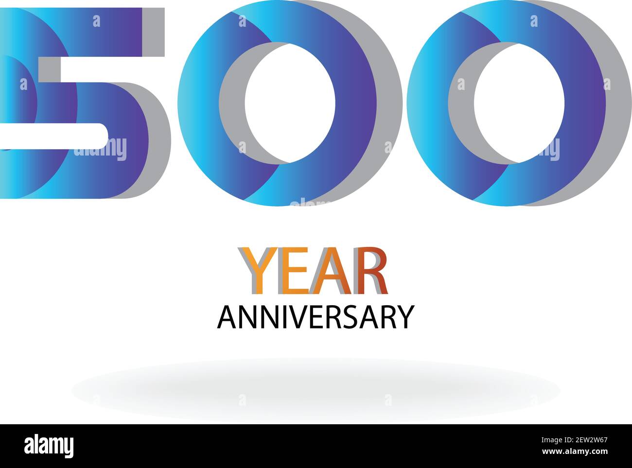 500 years anniversary Stock Vector Images - Alamy