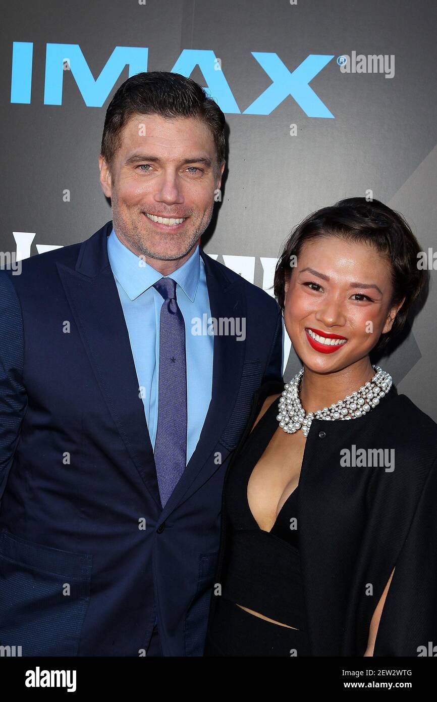 Anson Mount, Darah Trang at the World Premiere of "Marvel's Inhumans ...