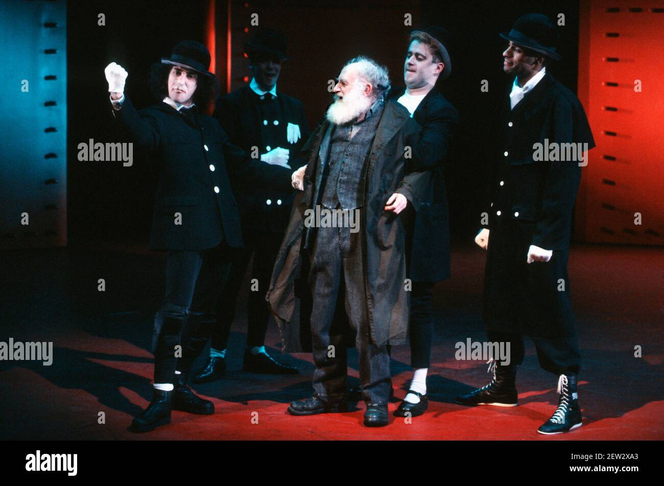 the Droogs - l-r: Phil Daniels (Alex), John Hannah (George), Patrick ...