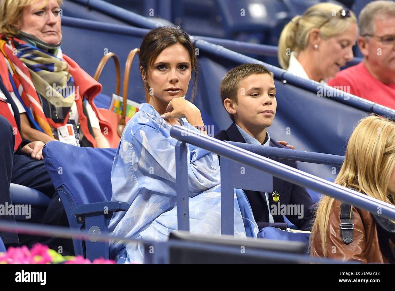 Victoria Beckham attends the 2017 US Open Women's Single Round 1 ...