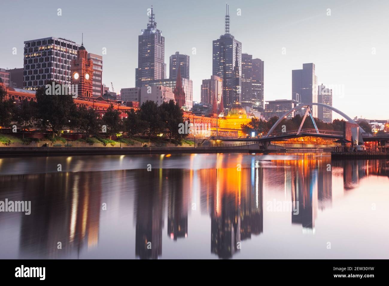 Panorama of Melbourne. Melbourne, Victoria, Australia Stock Photo - Alamy