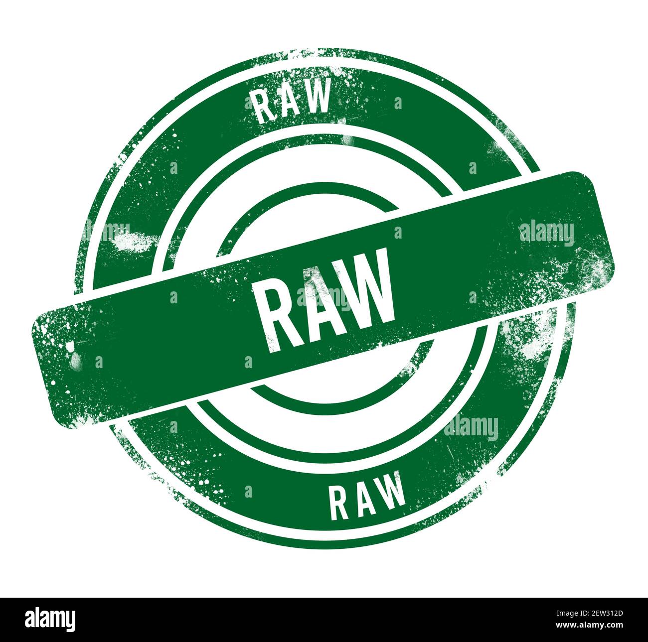Raw green round grunge hi-res stock photography and images - Alamy