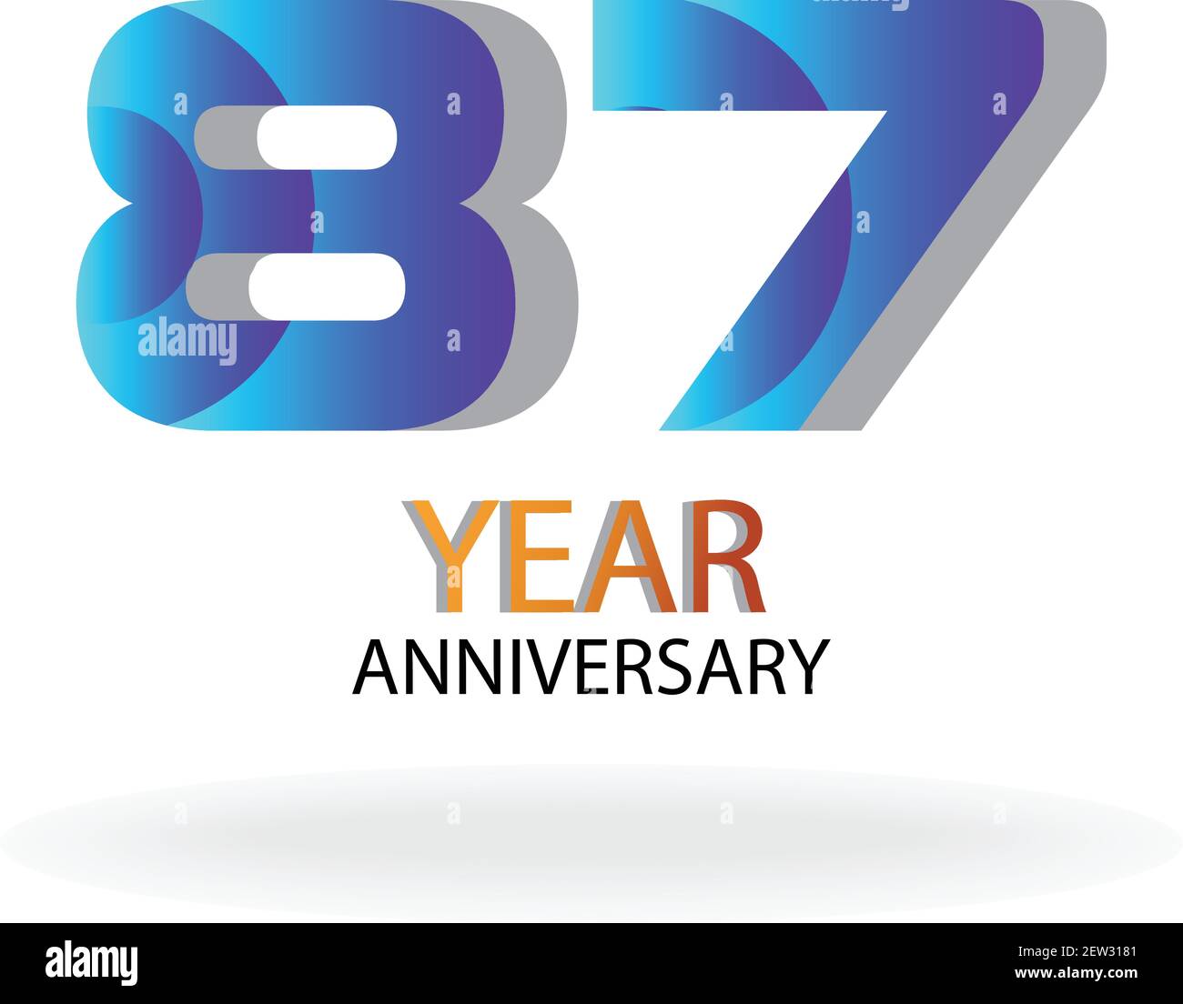 Year letter 87 Stock Vector Images - Alamy