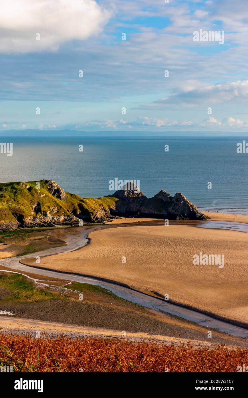 Swansea beach hi-res stock photography and images - Alamy