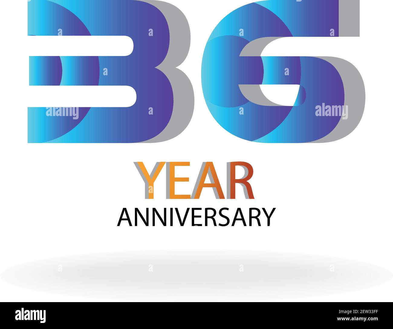 Number 36 Stock Vector Images - Alamy