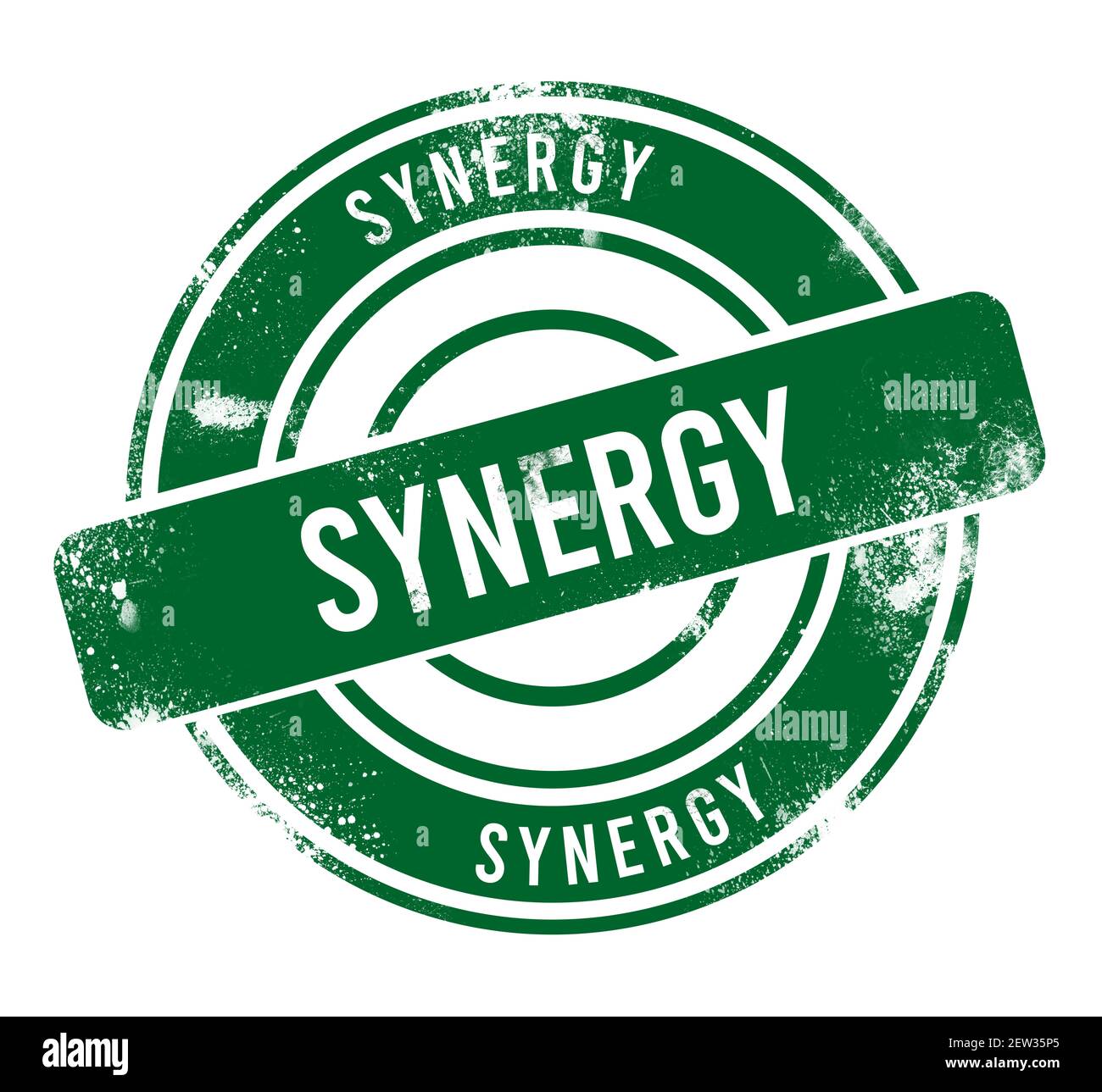 Synergy stamp hi-res stock photography and images - Alamy