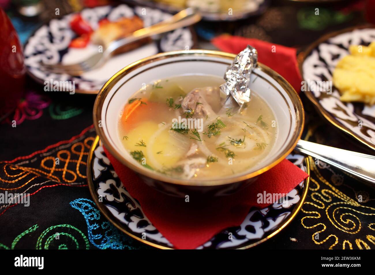 Uygur restaurant hi-res stock photography and images - Alamy