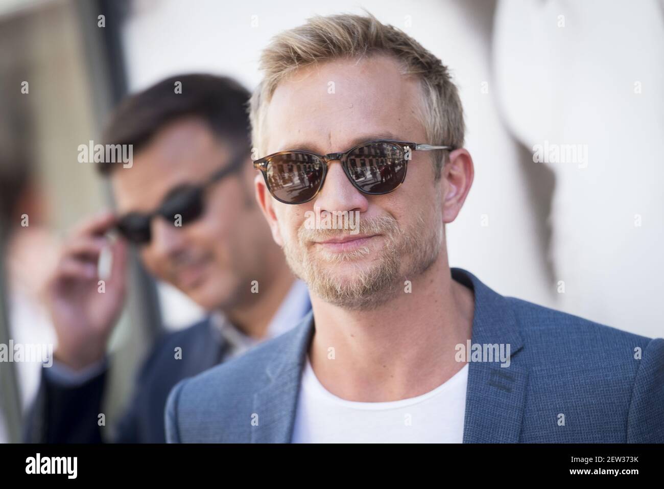 French actor Jérémie Renier attends to the presentation of the french ...