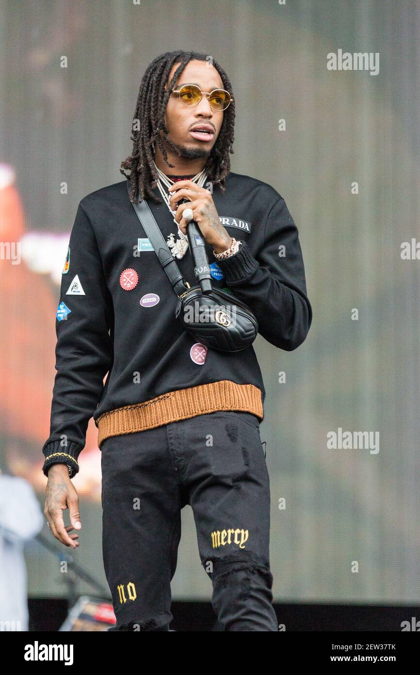 Quavo (Quavious Keyate Marshall) of Migos during the Budweiser Made In ...