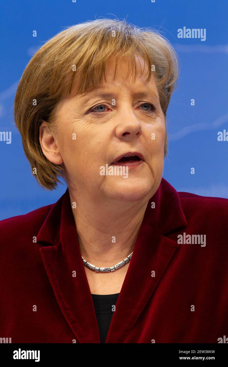 Angela merkel portrait hi-res stock photography and images - Alamy