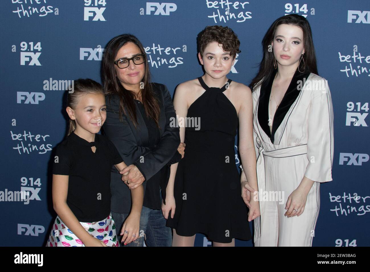 Olivia Edward, Pamela Adlon, Hannah Alligood, and Mikey Madison at ...
