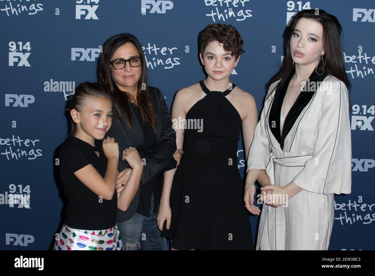 Olivia Edward, Pamela Adlon, Hannah Alligood, and Mikey Madison at ...