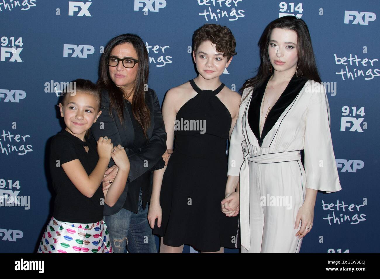 Olivia Edward, Pamela Adlon, Hannah Alligood, and Mikey Madison at ...