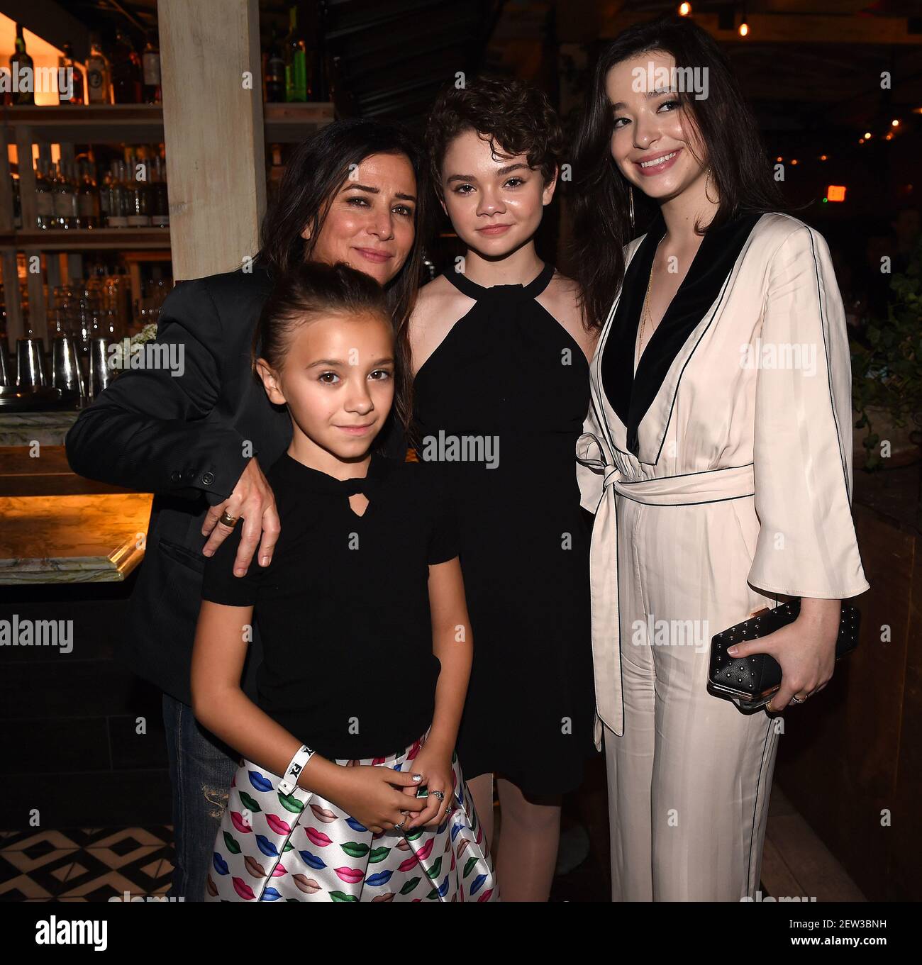 WESY HOLLYWOOD - SEPTEMBER 6: Pamela Adlon with Olivia Edward, Hannah ...