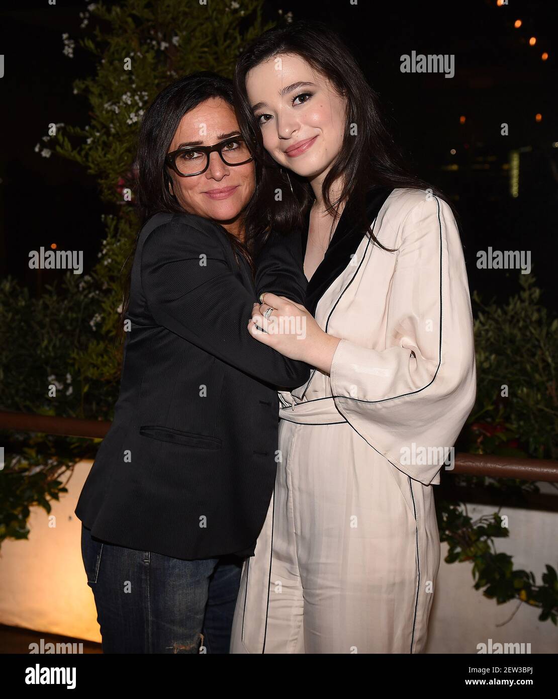 WESY HOLLYWOOD - SEPTEMBER 6: Pamela Adlon and Mikey Madison attends the party following the ...