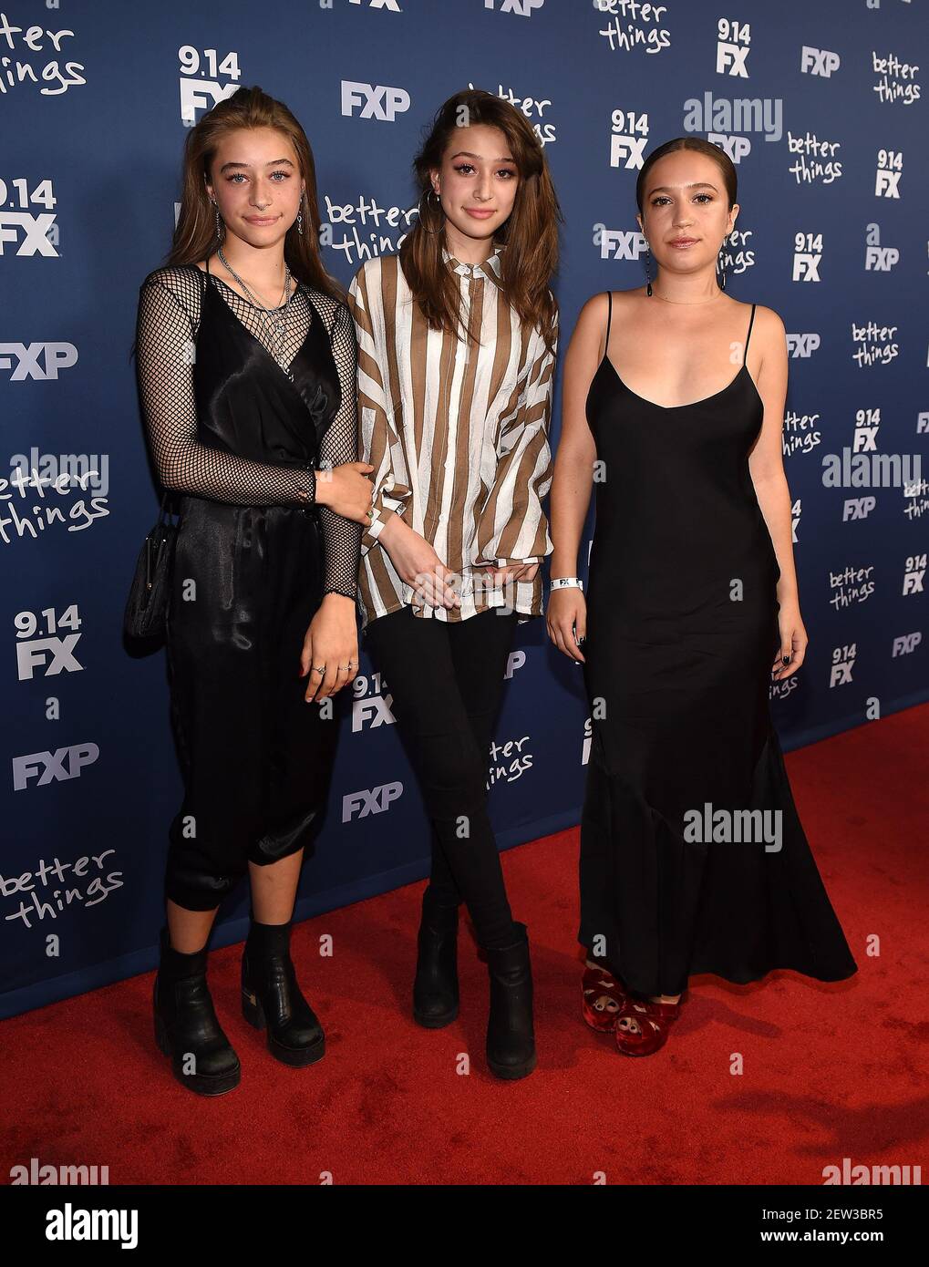 WESY HOLLYWOOD - SEPTEMBER 6: (L-R) Odessa Adlon, Rocky Adlon and ...