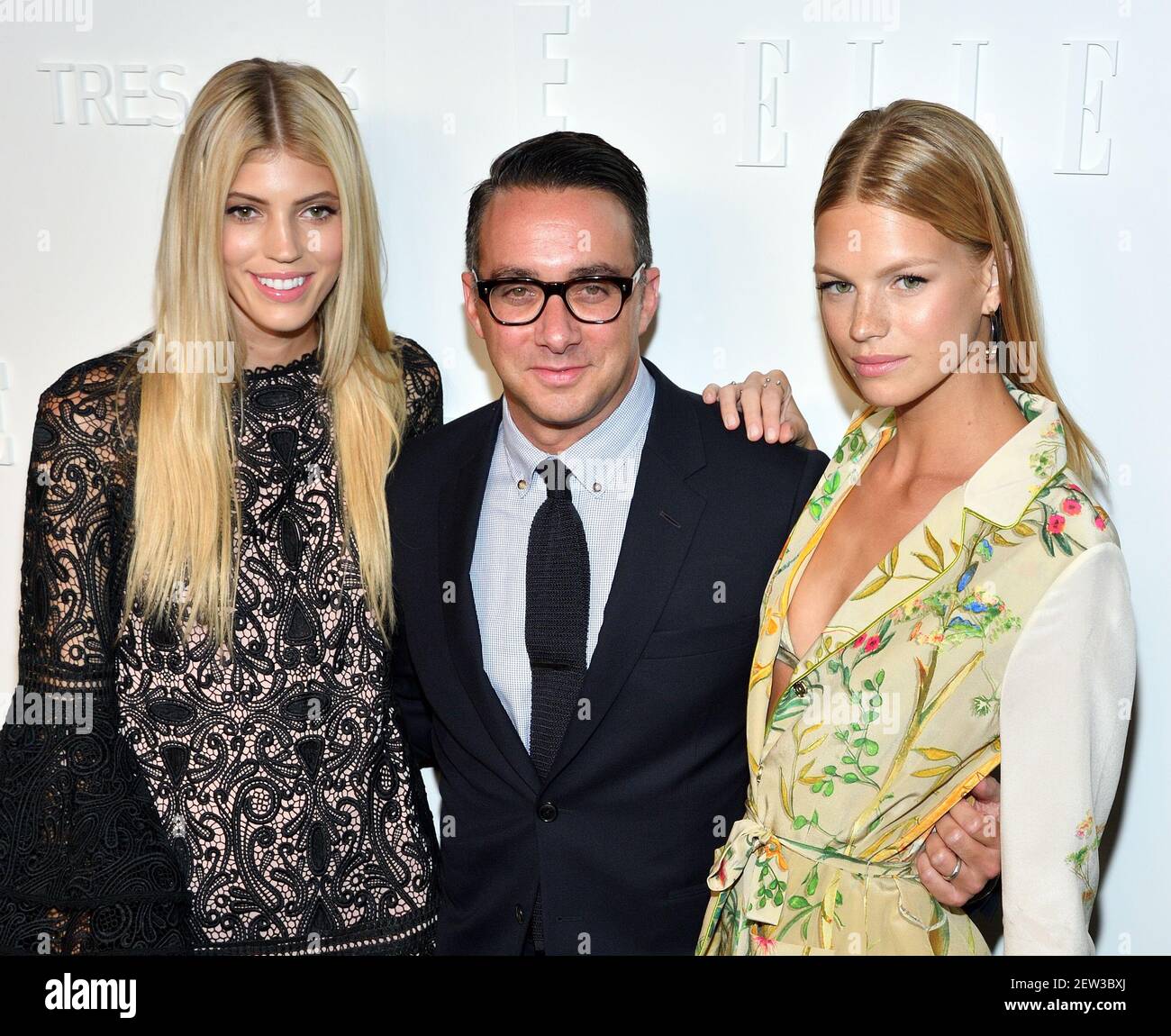L-R: Model Devon Windsor, Adam Stotsky (President, E! Entertainemnt ...