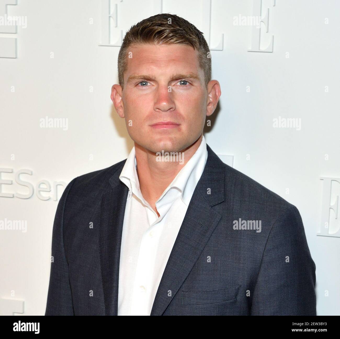 MMA fighter Stephen Thompson attends the E!, ELLE and IMG Celebration ...