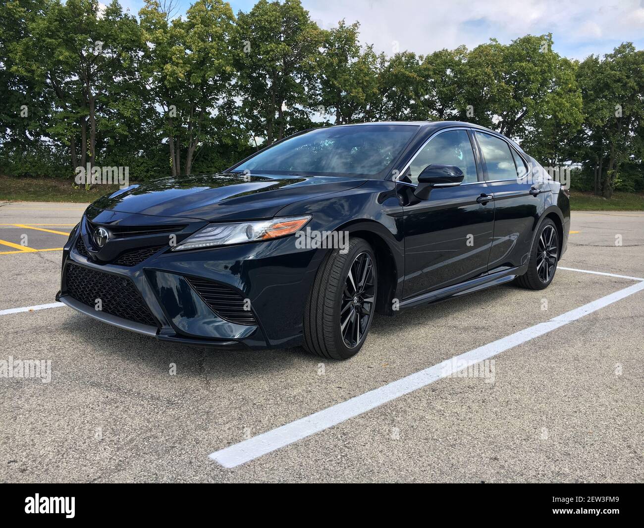 Wheels On Toyota Camry Black