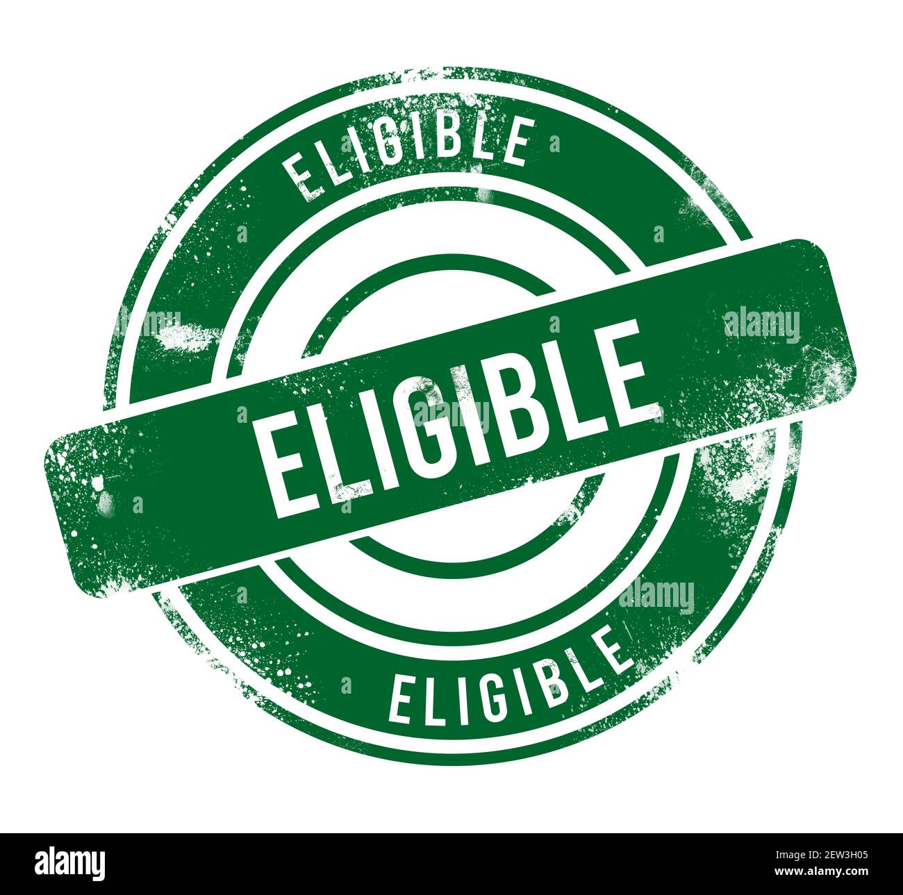 Eligible button hi-res stock photography and images - Alamy