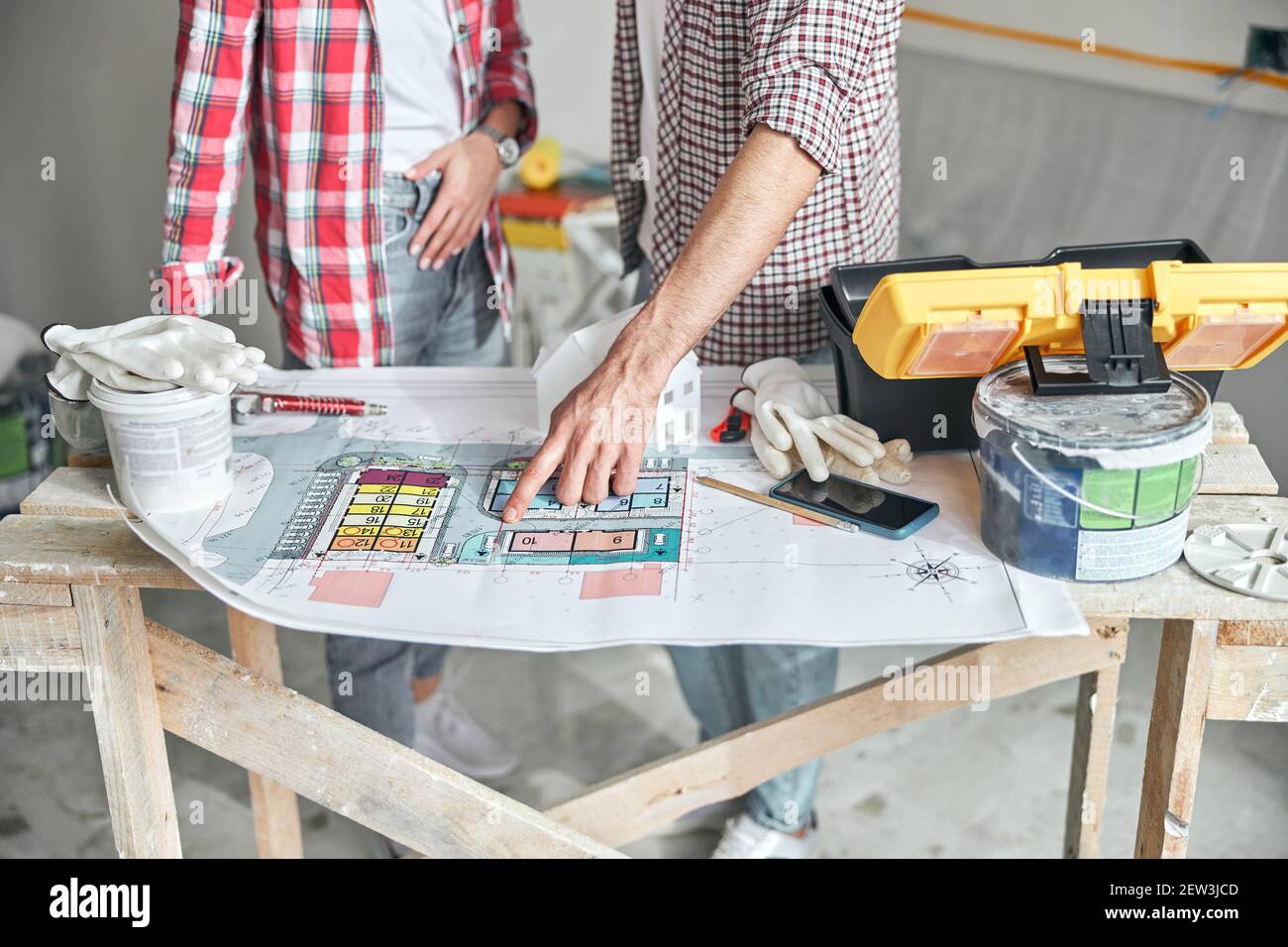 Hand layout hi-res stock photography and images - Alamy