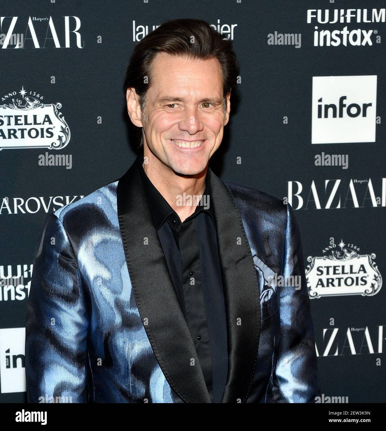 Actor Jim Carrey attends the Harper's Bazaar Icons by Carine Roitfeld ...