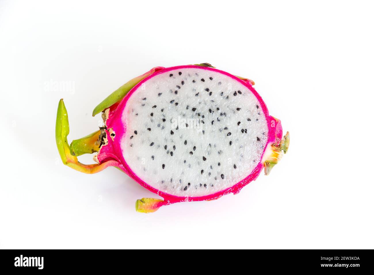 Dragon fruit delicious and beautiful. isolated on a white background ...