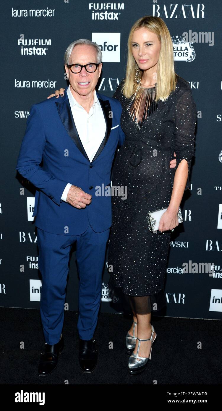 L-R: Designer Tommy Hilfiger and Dee Ocleppo Hilfiger attend the Harper ...