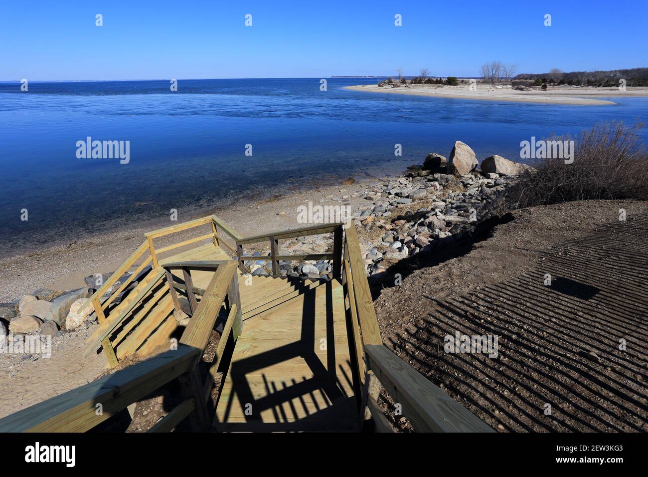 Long Island Sound Kings Park Long Island New York Stock Photo - Alamy
