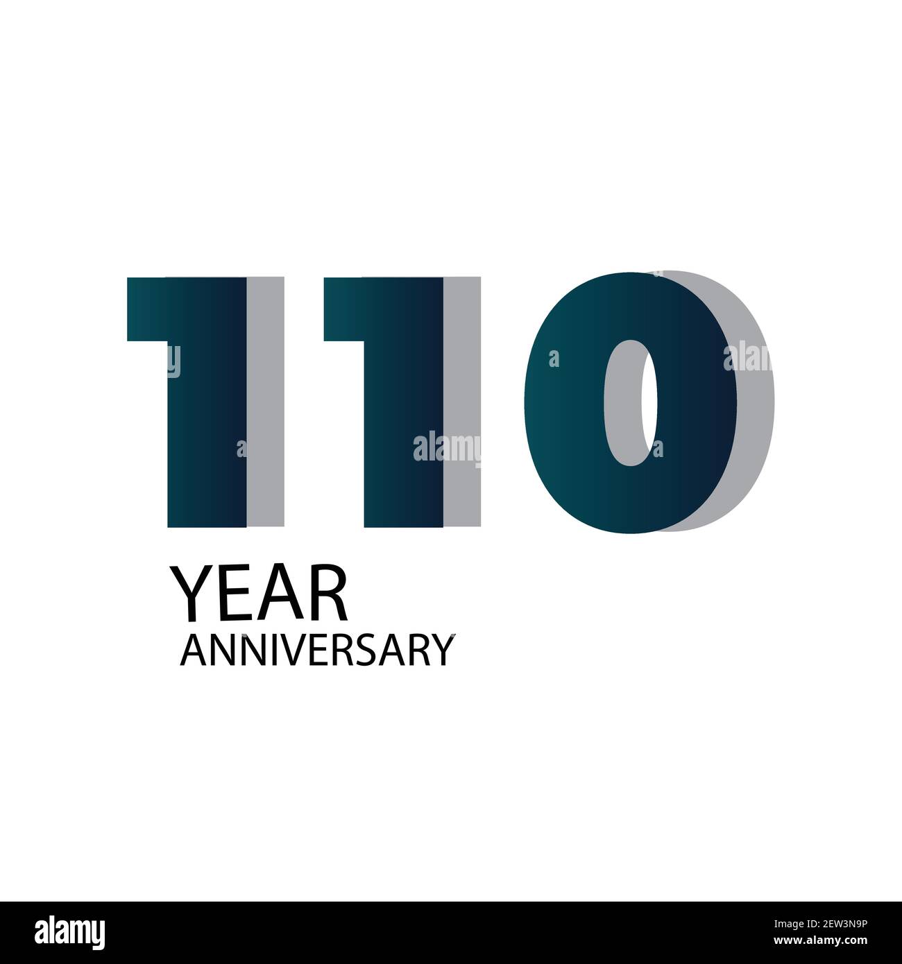 110 anniversary Stock Vector Images - Alamy