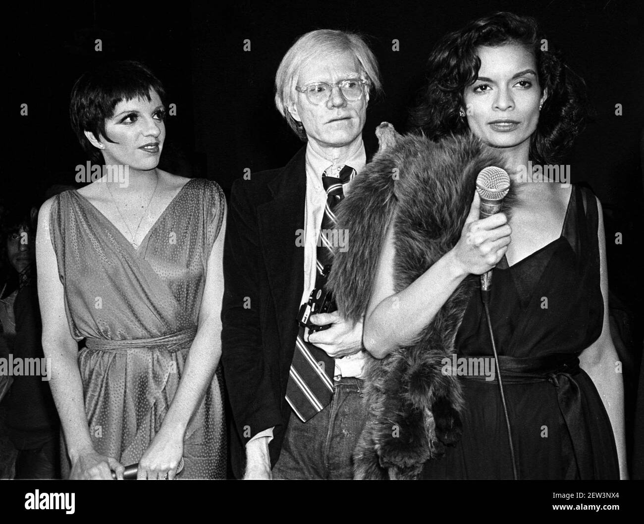 Bianca Jagger Andy Warhol
