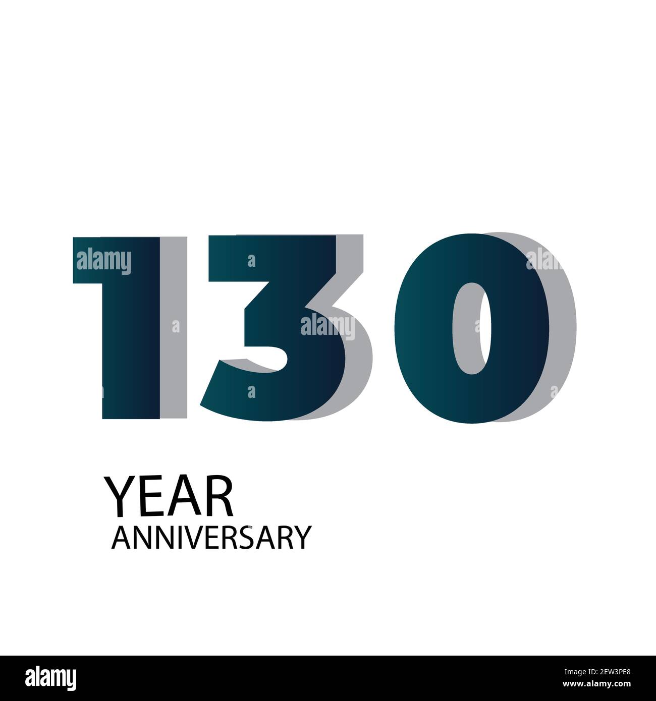 130 anniversary Cut Out Stock Images & Pictures - Alamy