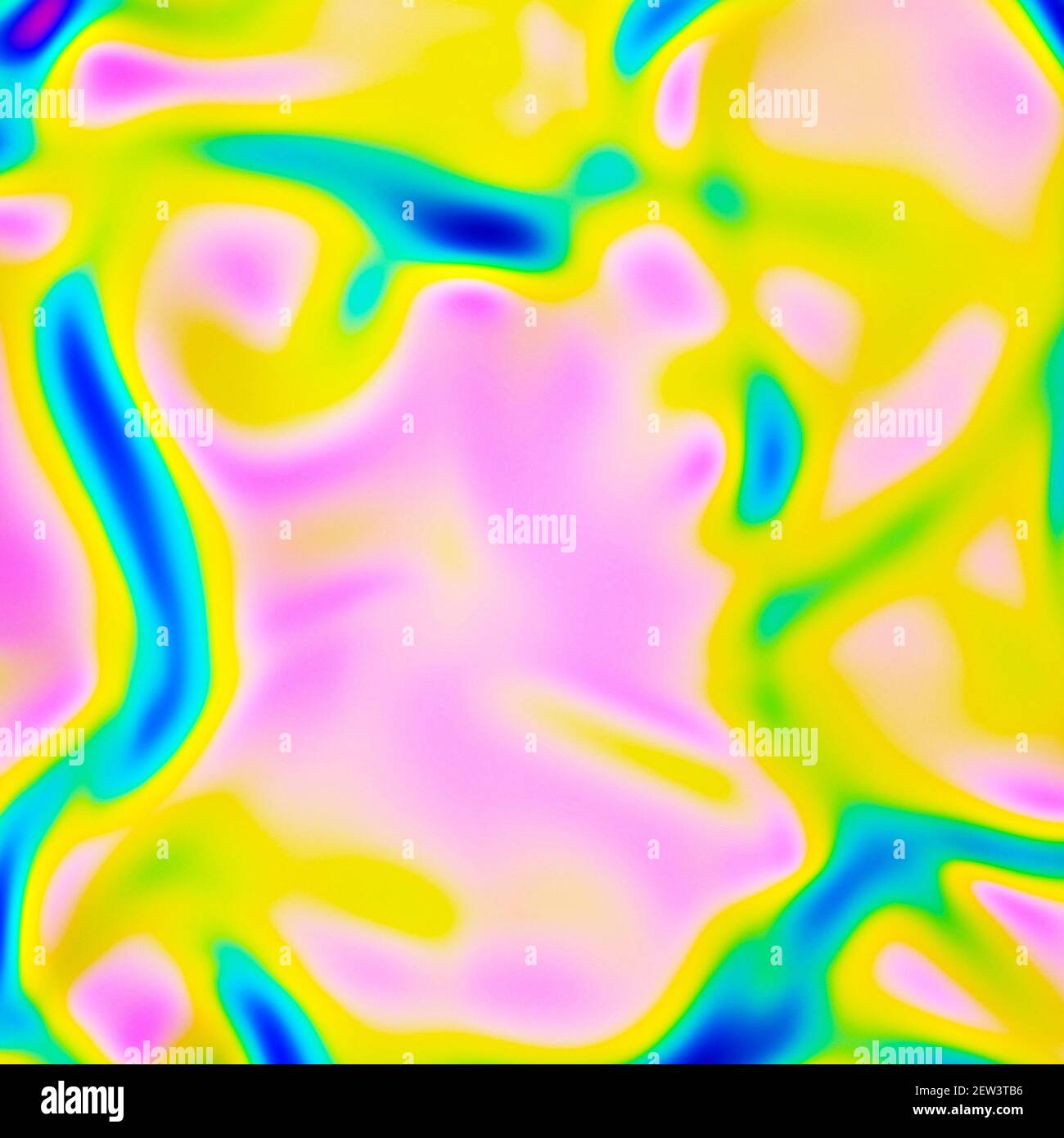 Bright Specular Colored Waves of Abstract Gradient Metallic Shapes ...