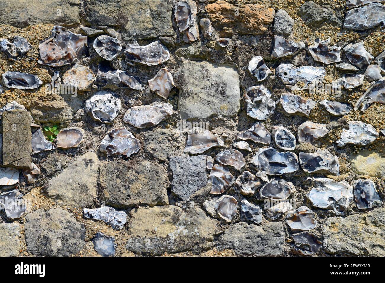 Traditional flint stone wall texture hi-res stock photography and ...