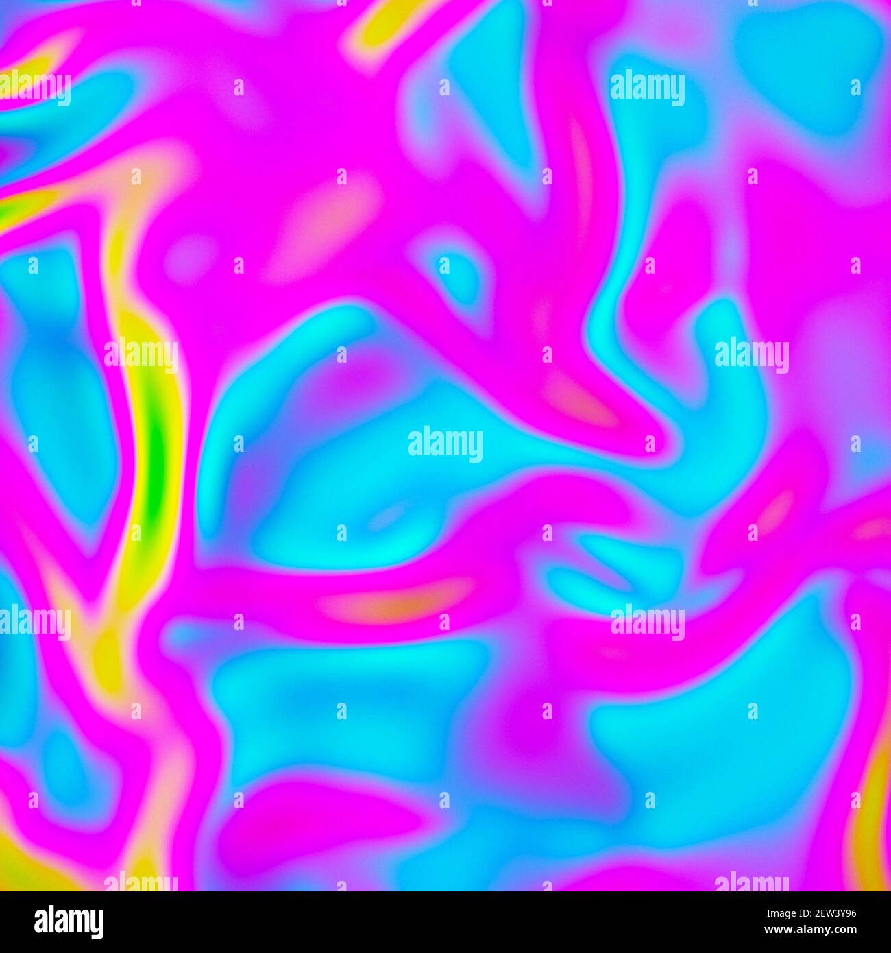 Bright Specular Colored Waves of Abstract Gradient Metallic Shapes ...