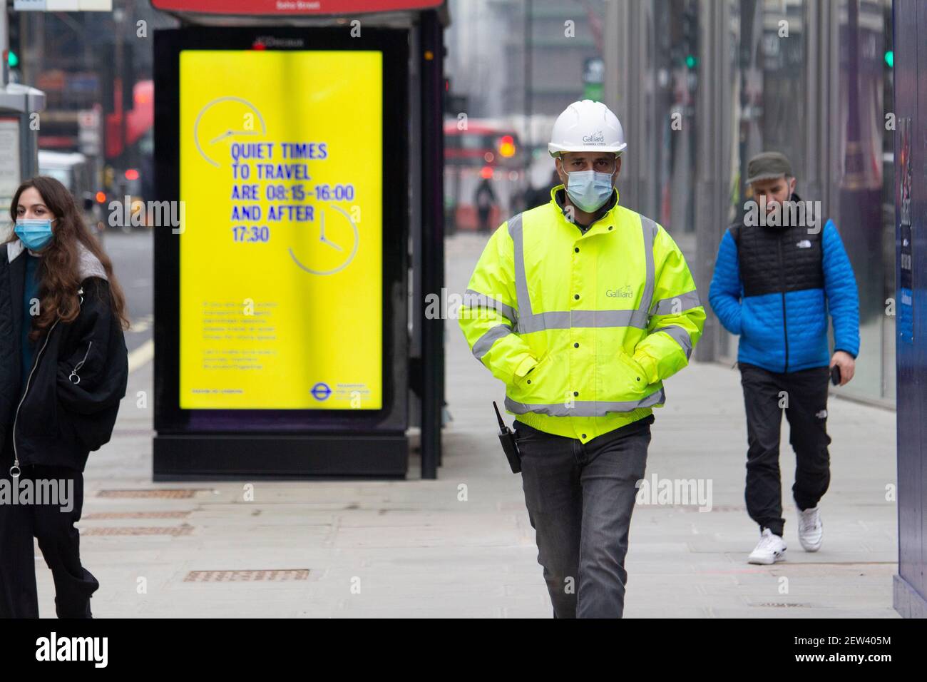 Oxford Street London, during Coronavirus Covid-19 Pandemic lockdown ...