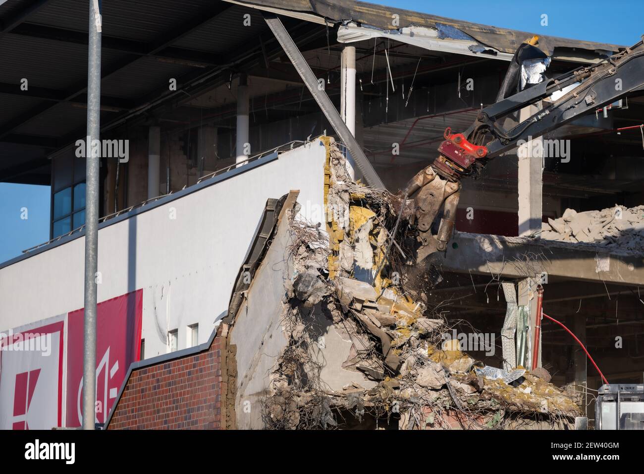 Bremen, Germany, February 24th, 2021: The Haven Höövt in Vegesack on ...