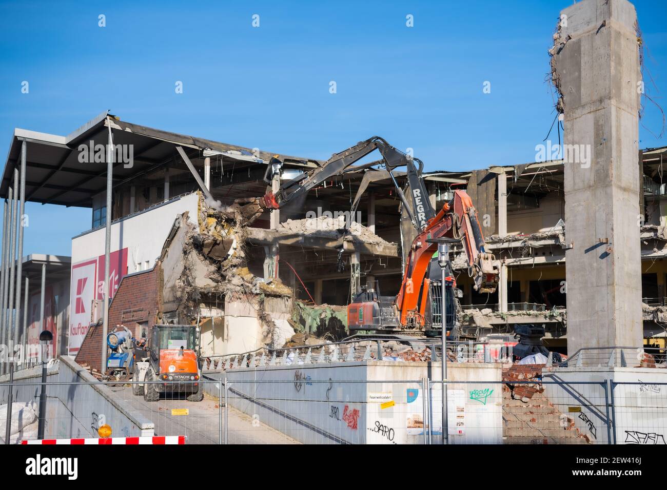 Bremen, Germany, February 24th, 2021: The Haven Höövt in Vegesack on ...